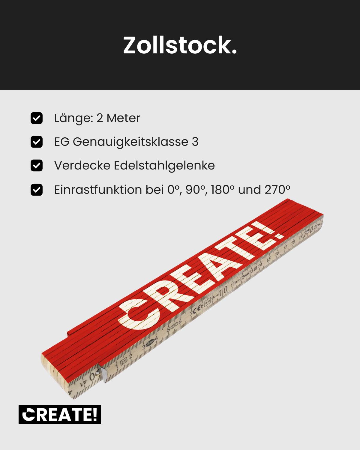 CREATE! cStick - Zollstock